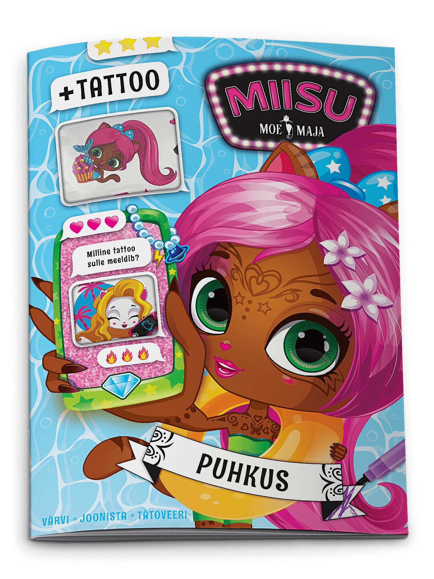 Miisu Moemaja tattoo. Puhkus | Julius Press kirjastus